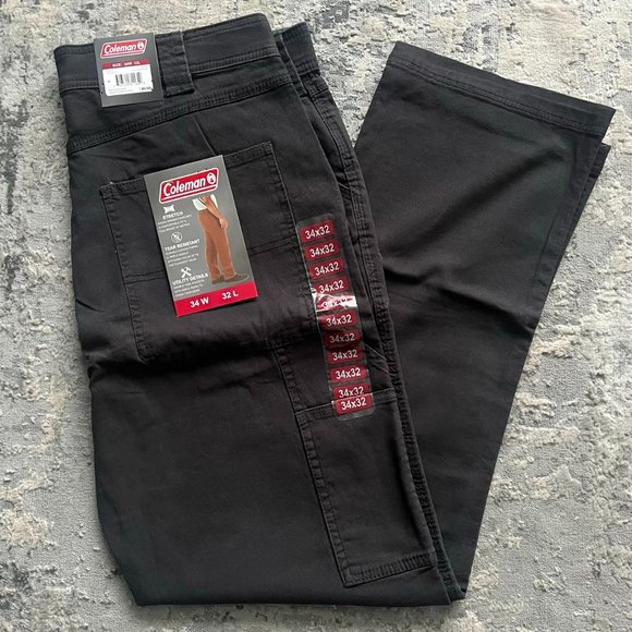 Coleman | Pants | Coleman Mens Canvas Utility Stretch Comfortable Work ...